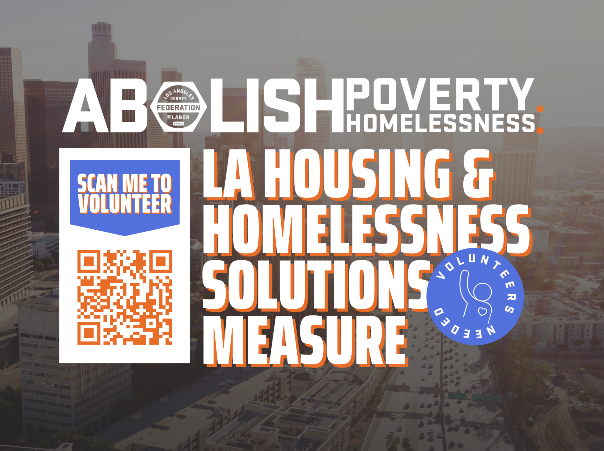 Housing and Homelessness Solutions Measure Volunteer Canvassing - The LA Fed