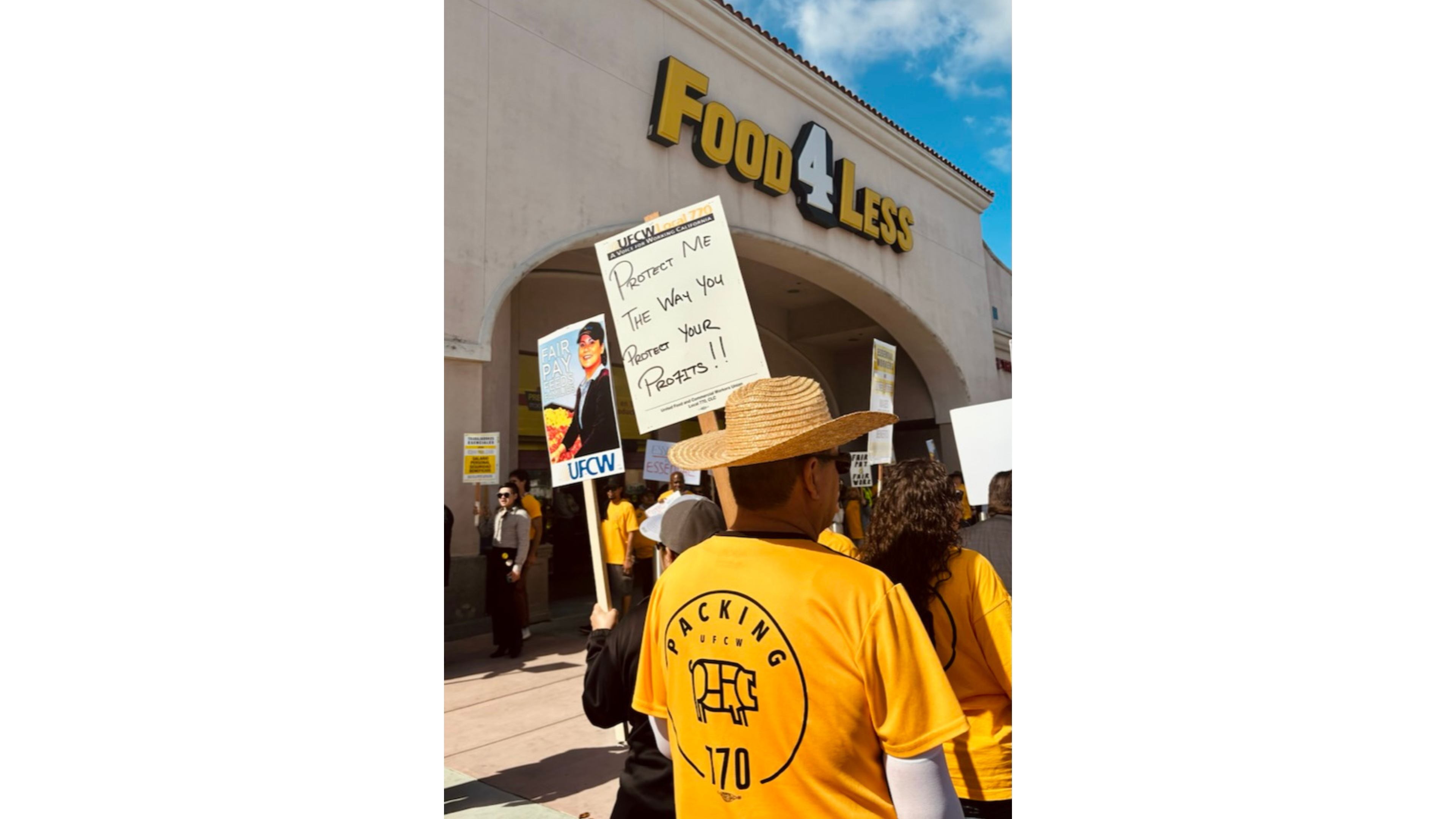 FOOD 4 LESS/FOODS CO. WORKERS OVERWHELMINGLY VOTE TO AUTHORIZE STRIKE ...